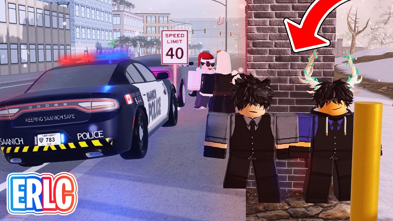 CRIMINALS STEALS COP CAR DURING TRAFFIC STOP! - ERLC Roblox Liberty ...
