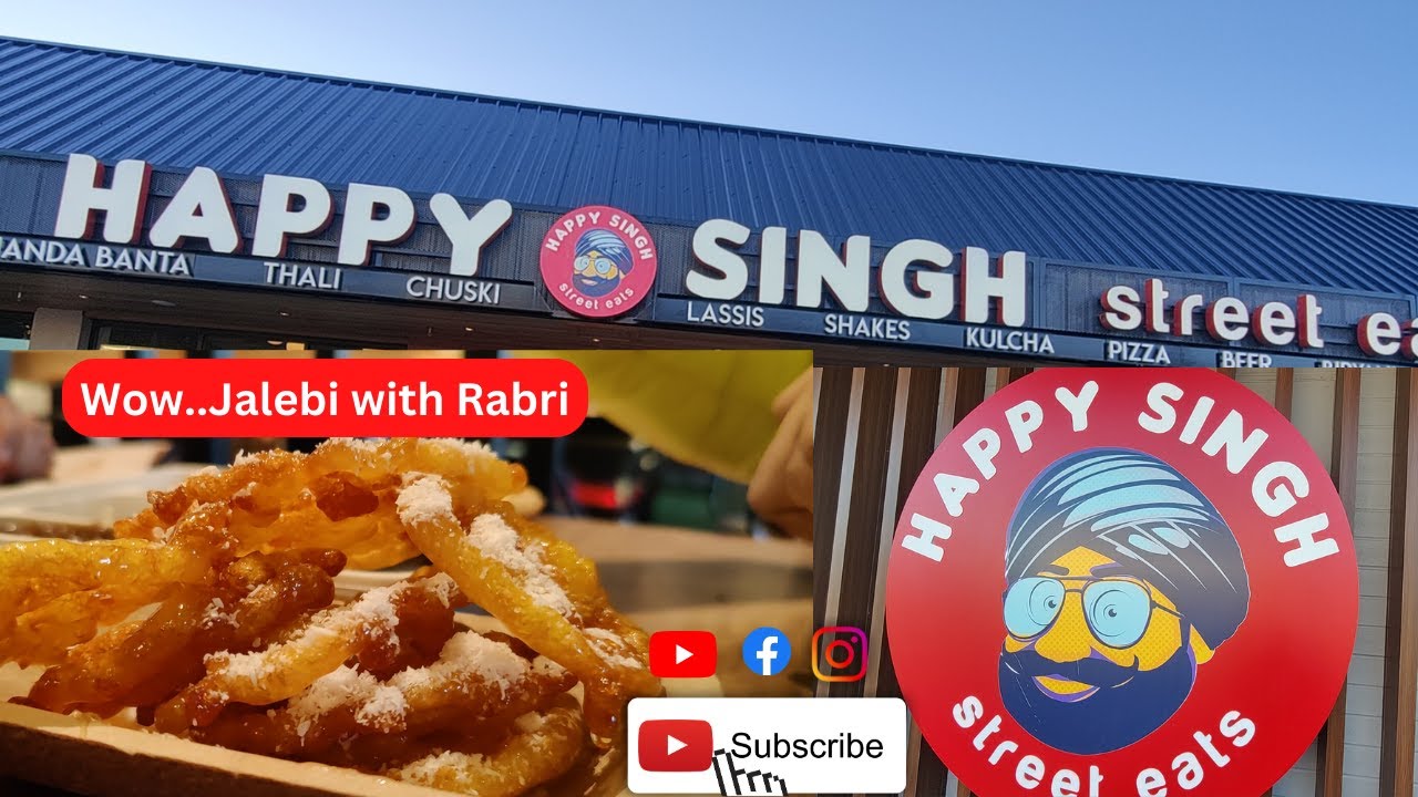 Happy Singh - Street Food- Surrey! Review😋 - YouTube