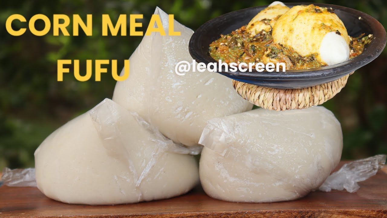 CORNMEAL FUFU RECIPES !! | NIGERIAN HOW TO MAKE SMOOTH FUFU... - YouTube