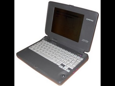 Обзор Compaq Contura Aero - YouTube