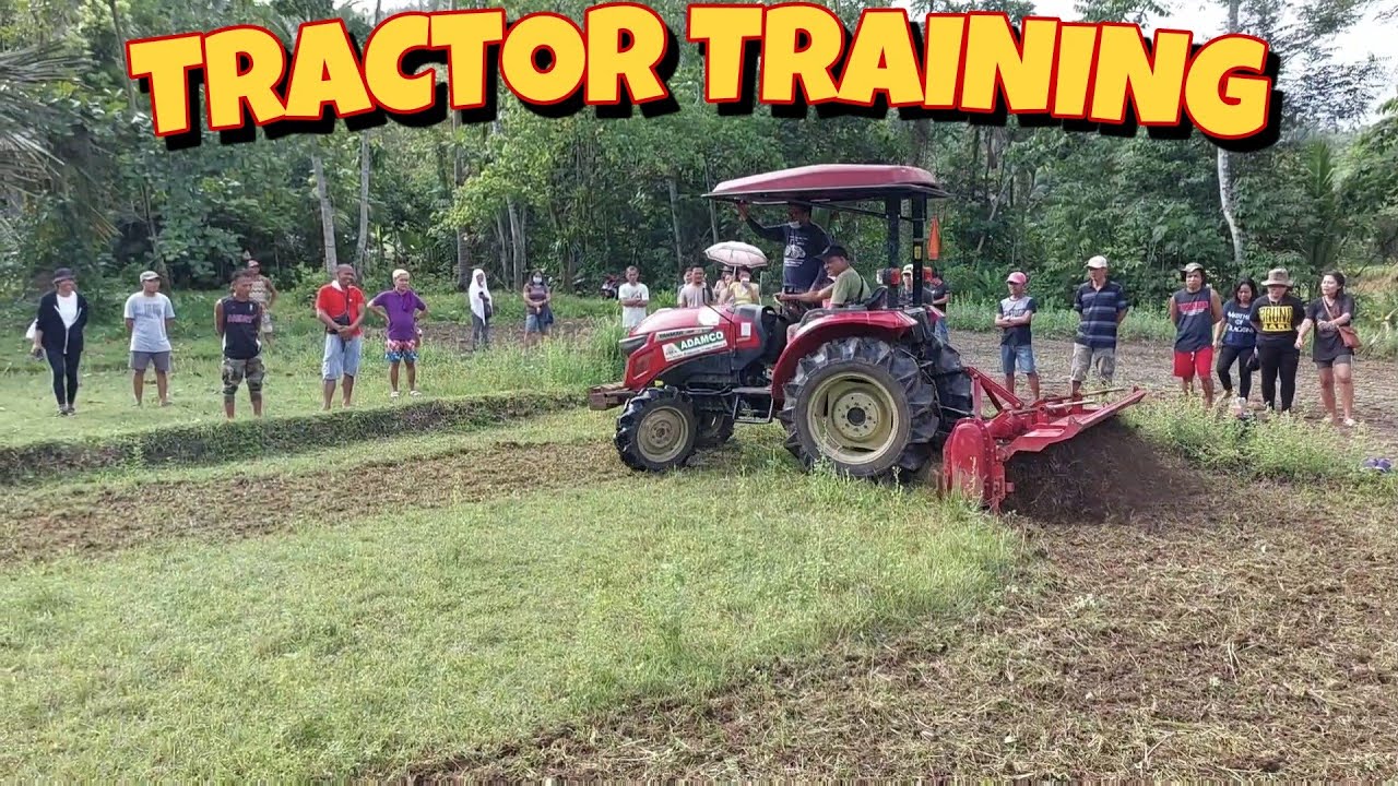 How to Drive a Tractor Machinery Operator | TESDA TRAINING - YouTube
