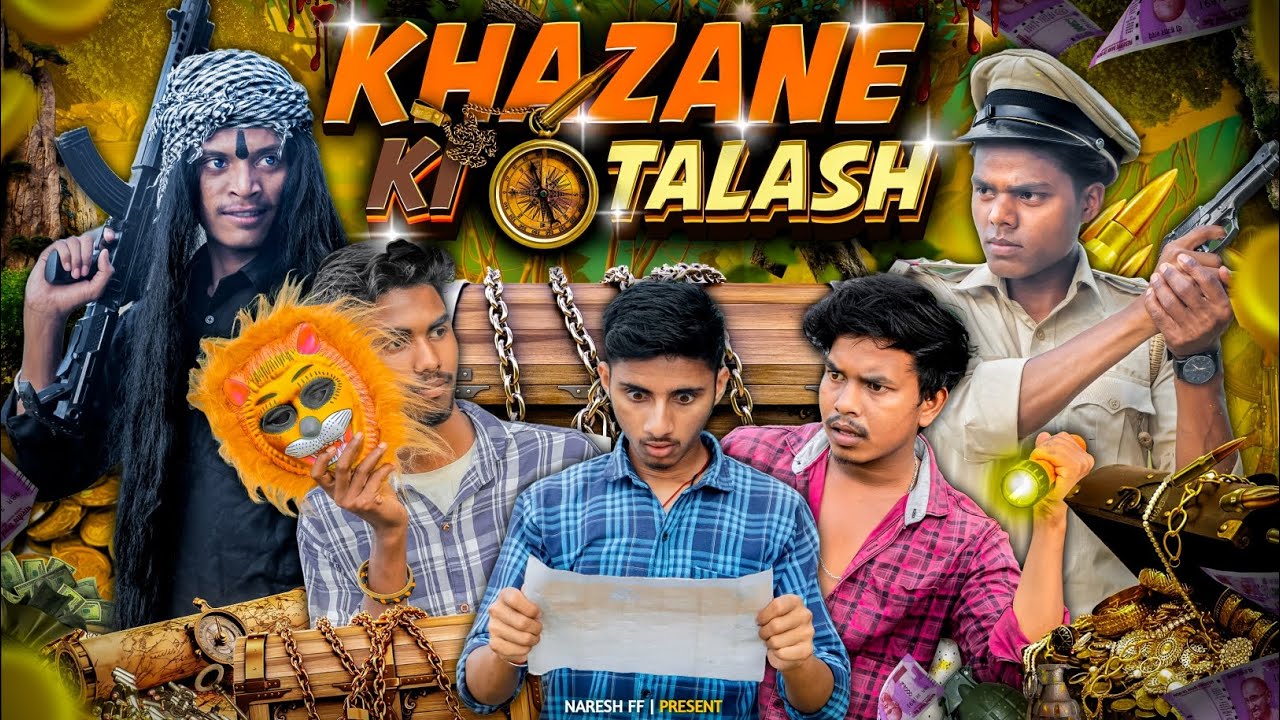 Khazane Ki Talash || Jungle Comedy Video | The World Fools - YouTube