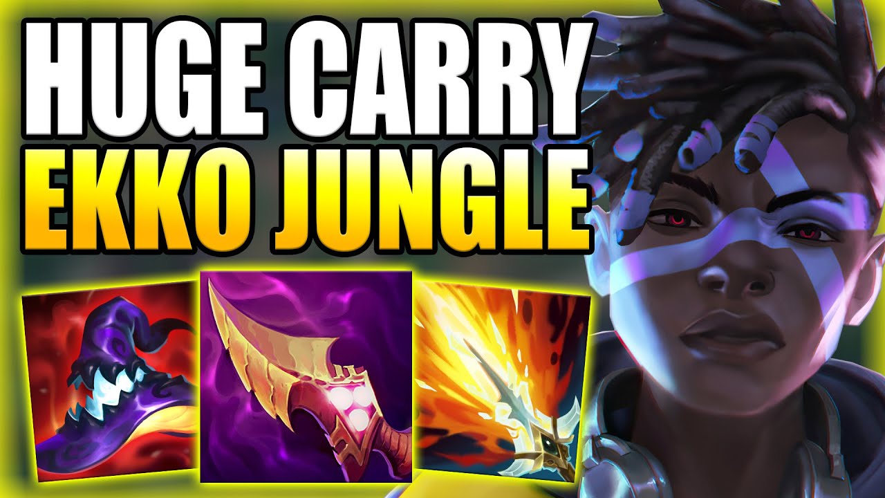 HOW TO OVERCOME THE SOLO Q EXPERIENCE WITH EKKO JUNGLE! - Gameplay ...