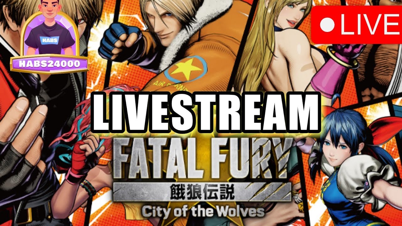 Fatal Fury : COTW LIVESTREAM #04 | HABS24000 Gaming Online Matches - YouTube