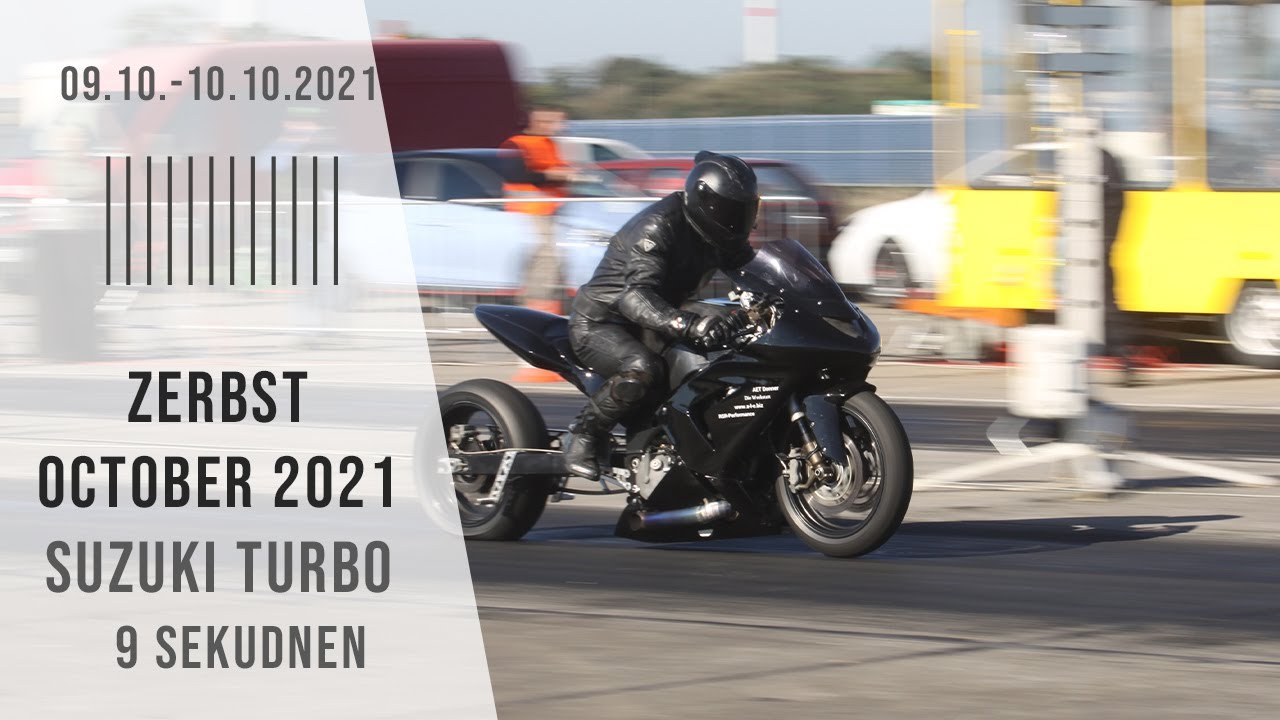 Turbo Suzuki Drag Race in Zerbst! 09.10.2021 - YouTube