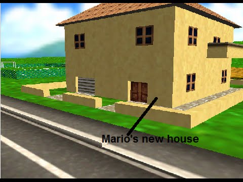 super mario 64 blooper:mario's new house - YouTube