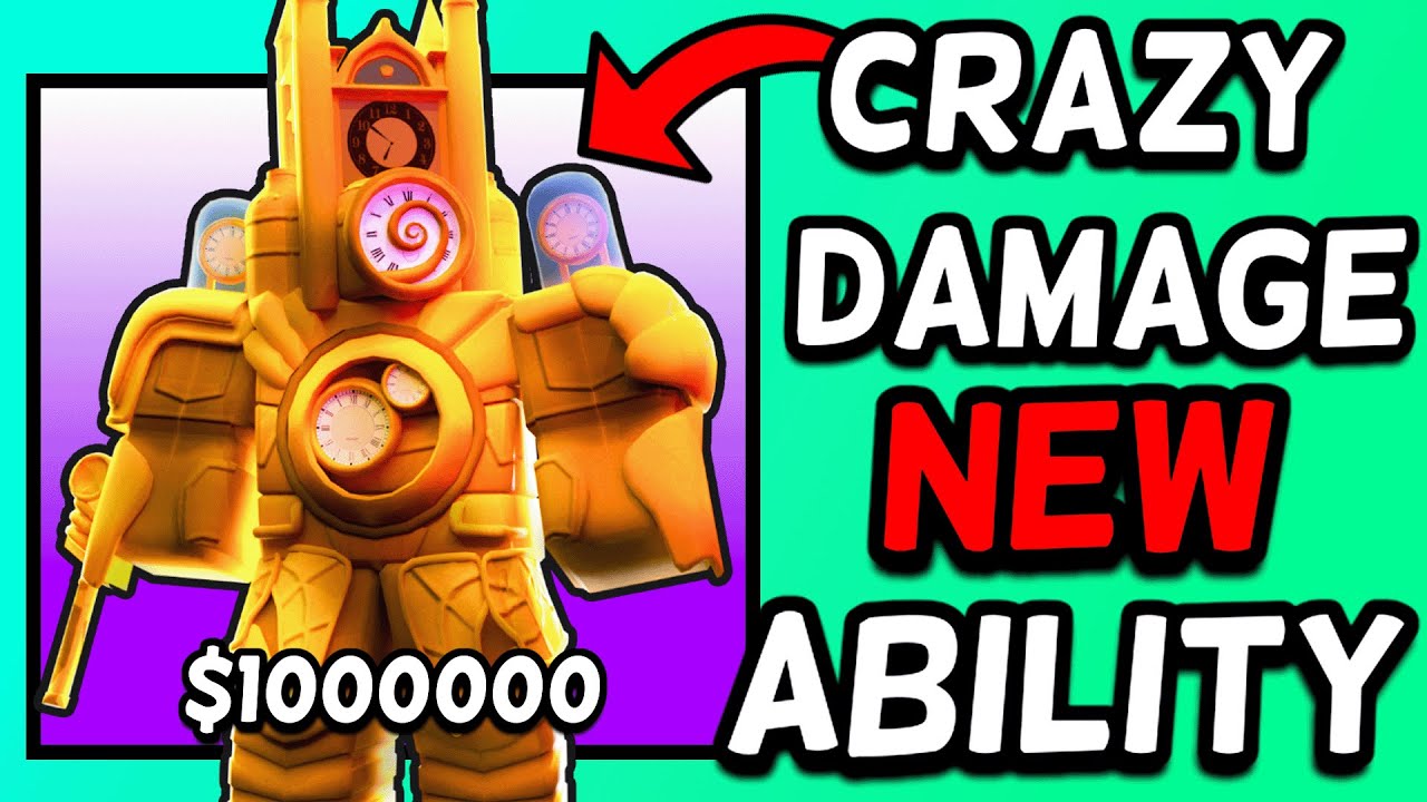 NEW TITAN CLOCKMAN GODLY IS INSANELY POWERFUL!! - YouTube