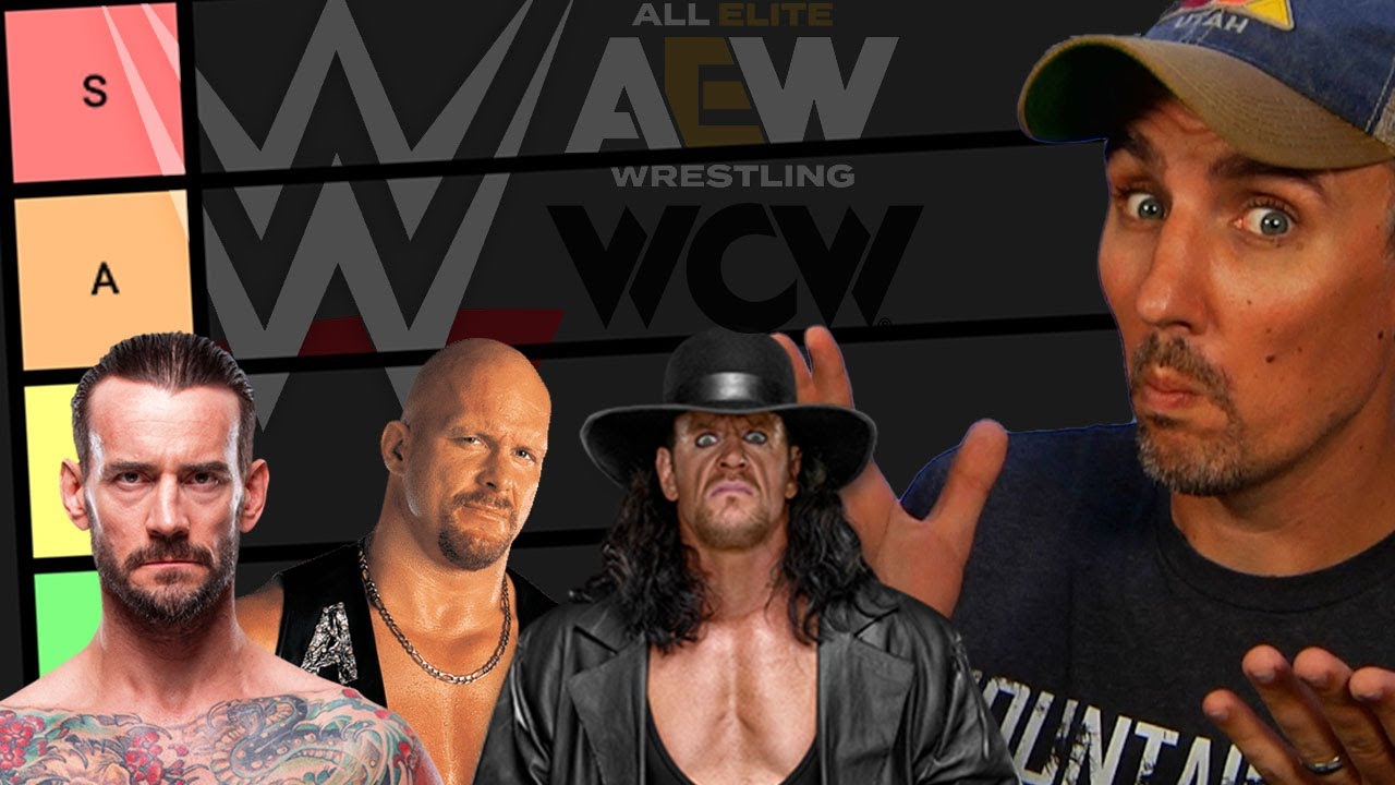 I Ranked EVERY Top WWE, AEW, WCW & ECW Wrestler - YouTube