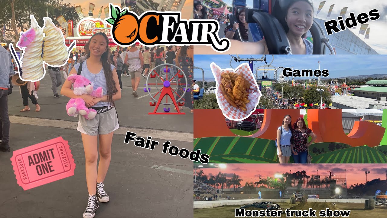 2022 OC FAIR VLOG 🎡🍊+ food, rides and more! - YouTube