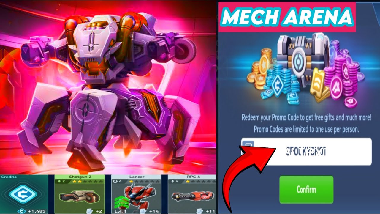 *Mech Arena* New promo code | latest update - YouTube