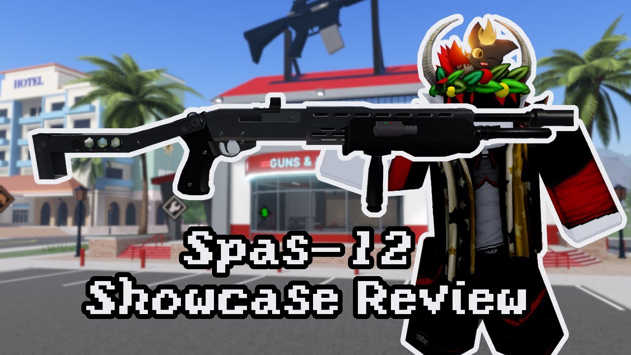 Spas-12 Showcase / Roblox Wanted Weapon Review - YouTube