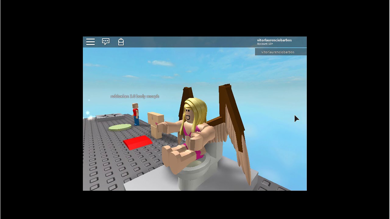 Roblox Bikini Girl In The Toilet Youtube