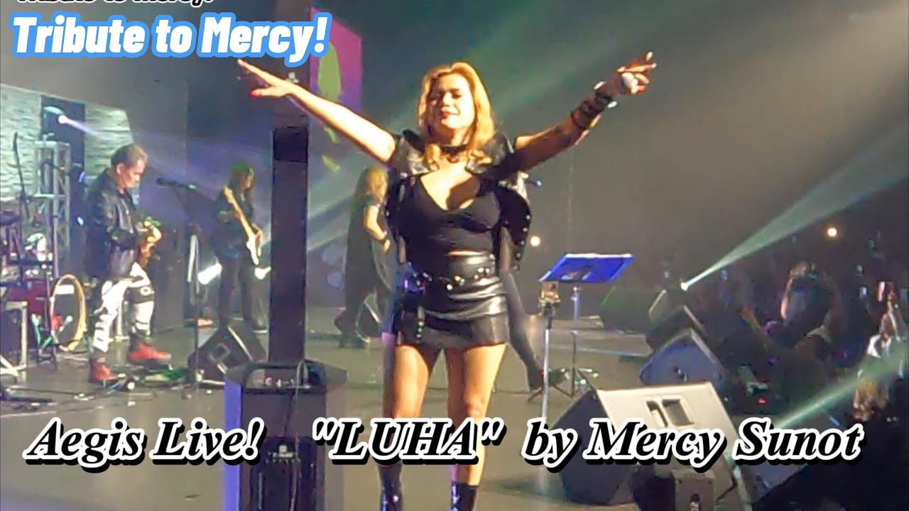 Aegis "LUHA" Tribute to Mercy Sunot #aegis #tribute #music - YouTube
