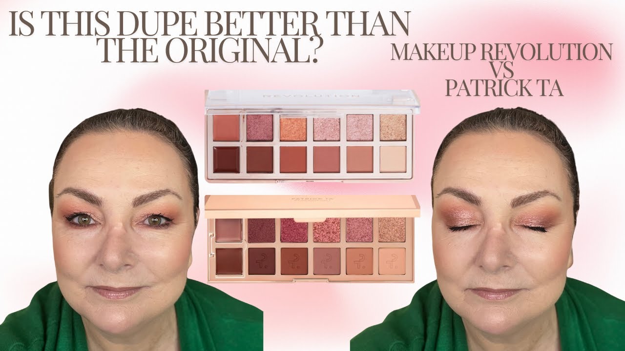 Revolution Beauty The True Icon Palette VS Patrick Ta Major Dimensions ...