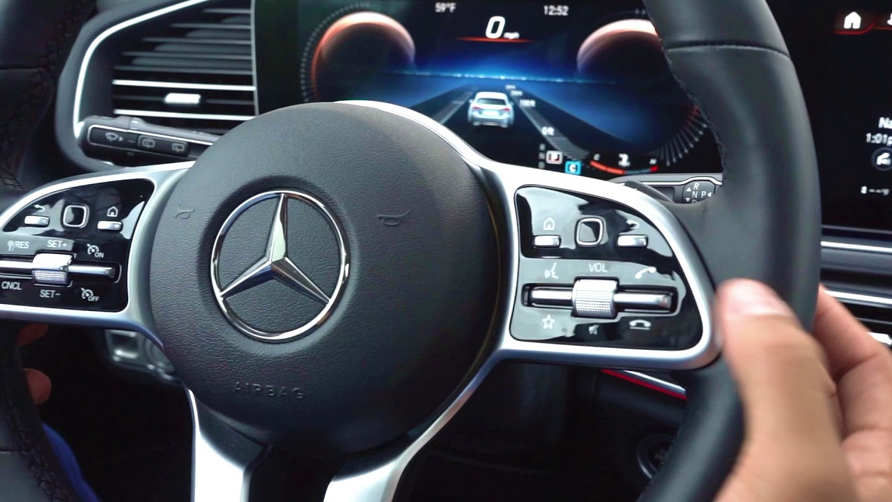 Shyne Presents - 2020 Mercedes GLE Steering Wheel Controls - YouTube