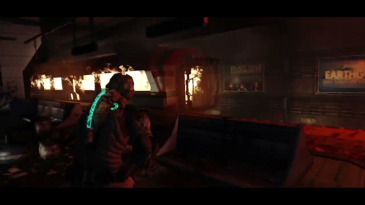 Dead Space 2 Burning train - YouTube