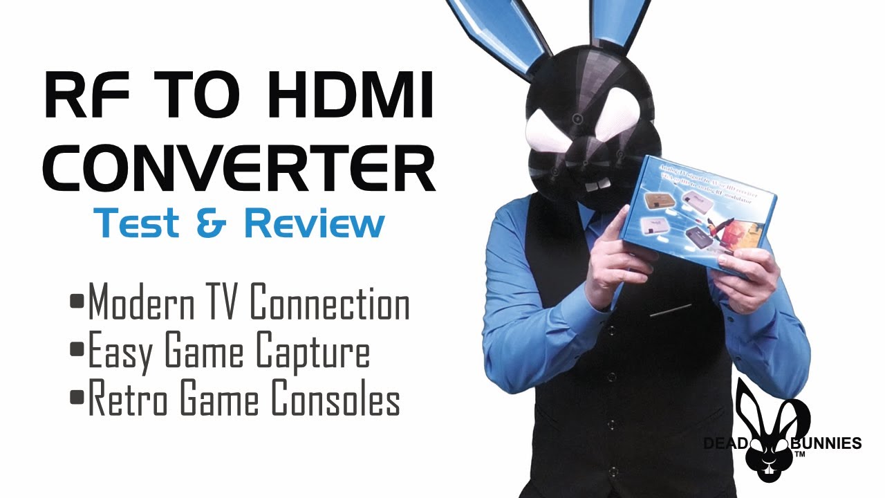 RF to HDMI Converter Test and Review - YouTube