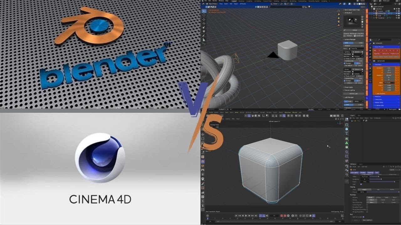 Blender & Cinema 4D - It's the beginning for me - YouTube