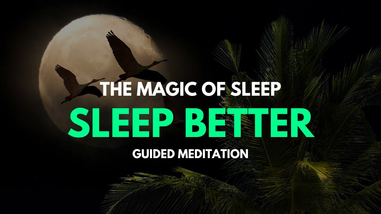 Better sleep meditation for insomnia relief | The magic of Sleep ...