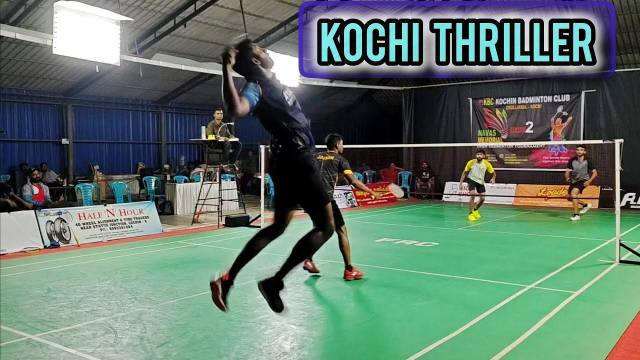 JAISON & ROUSHAL VS SARATH & ARUN:ALL KERALA OPEN TOURNAMENT AT KOCHI# ...