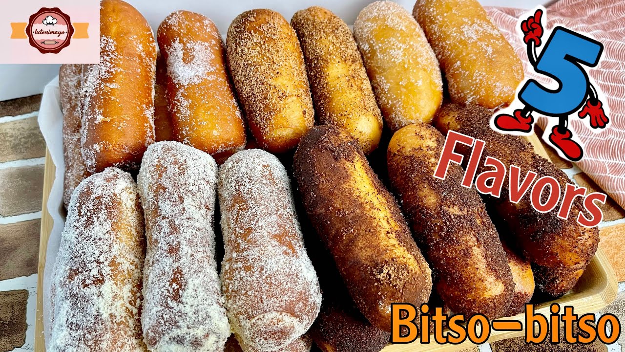Soft and Easy to make Bitso-bitso/Bicho-Bicho/Pinoy donut masarap na ...