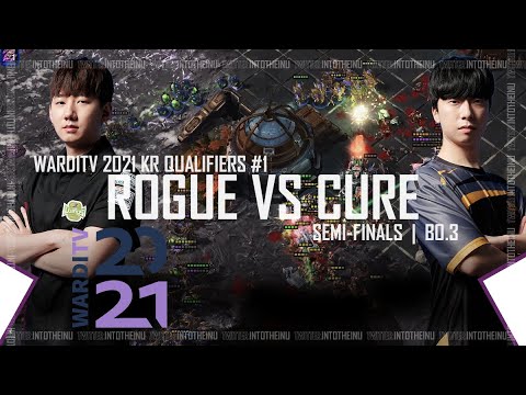 Starcraft2 : Rogue vs Cure - WARDITV 2021 KR Qualifiers#1 Qualifying ...