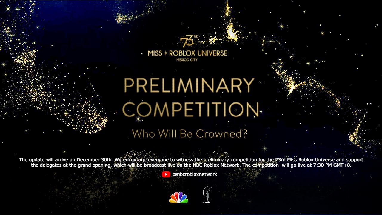 NBC:Miss Roblox Universe Competition: The Preliminaries - YouTube