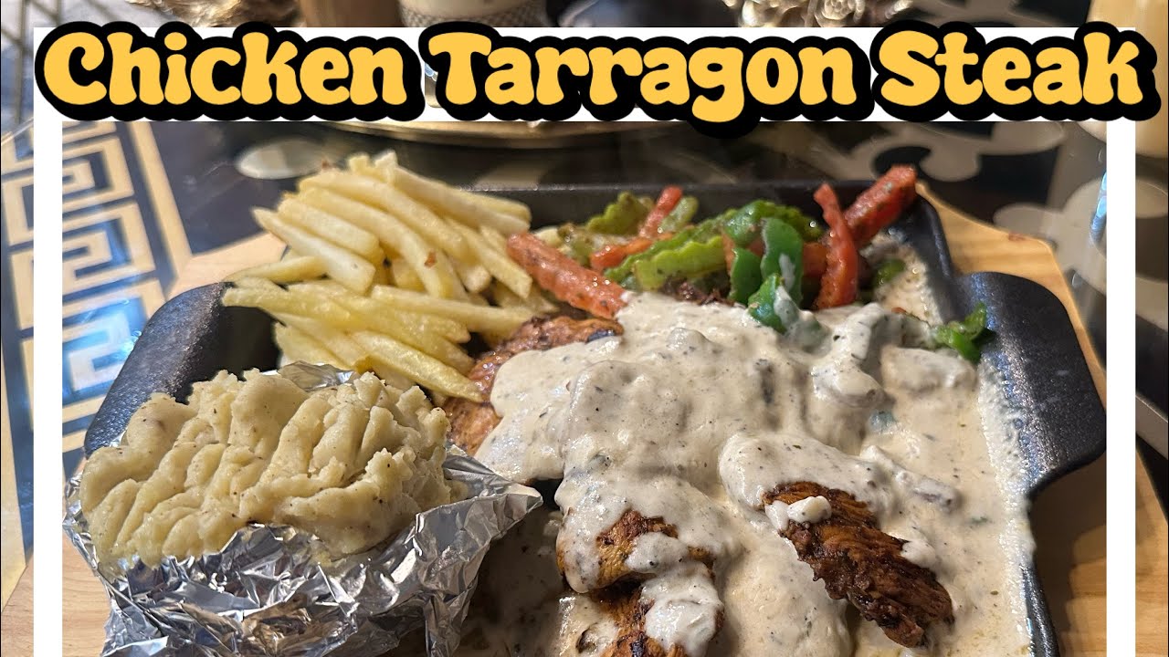 Chicken Tarragon Steak #foodvlog#PakistaniFoodie7. #HomemadeDelights8.# ...