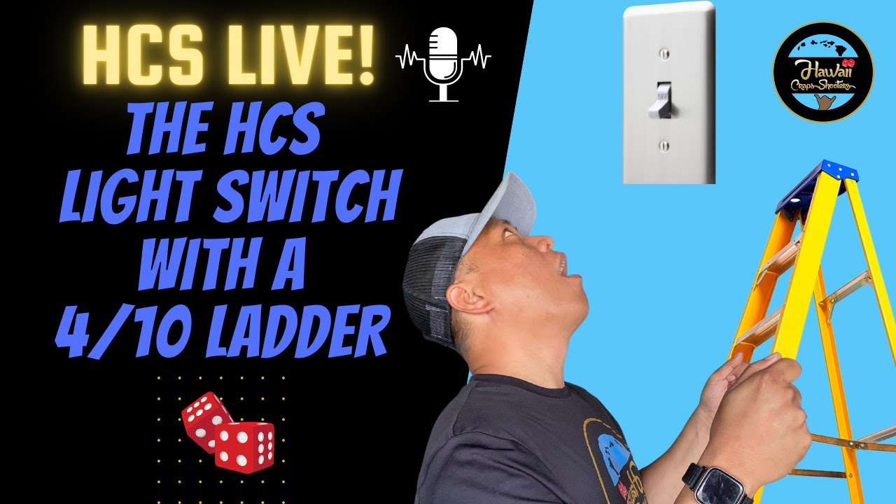 Craps Betting Practice: The HCS Light Switch w/ the 10/4 Ladder Betting ...