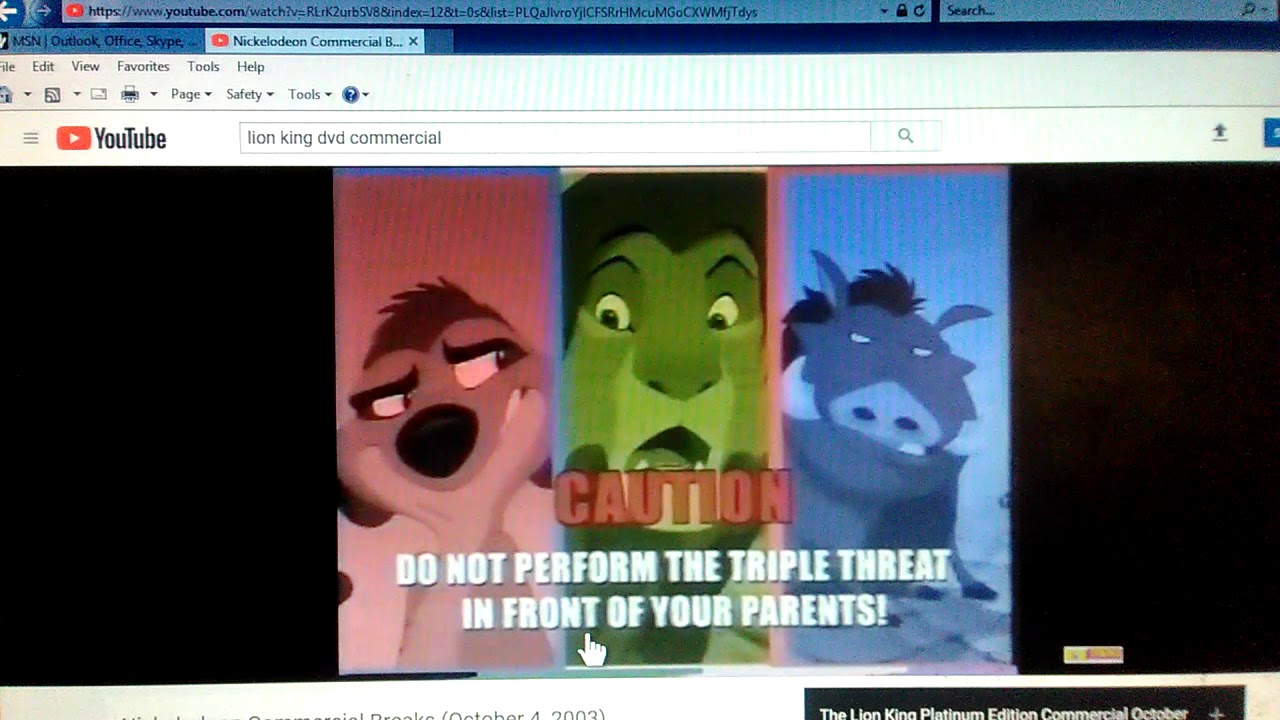 The Lion King 2-disc special edition DVD & vhs Commercial - YouTube