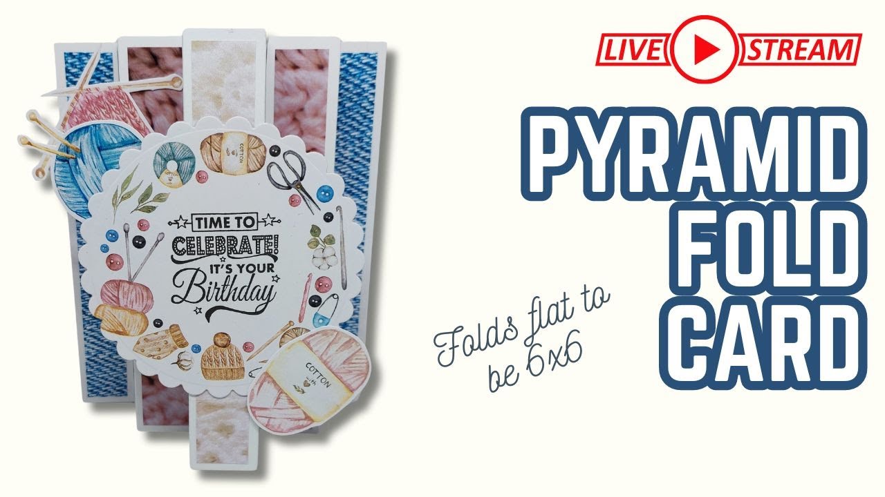 🔴 6" x 6" Pyramid Card | Livestream - YouTube