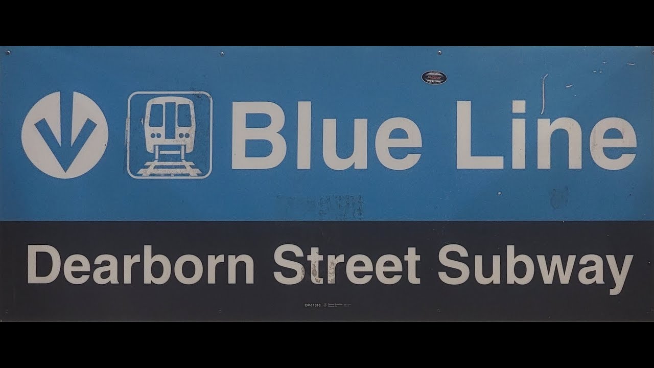 The Milwaukee-Dearborn-Congress Subway via the CTA Blue Line - YouTube