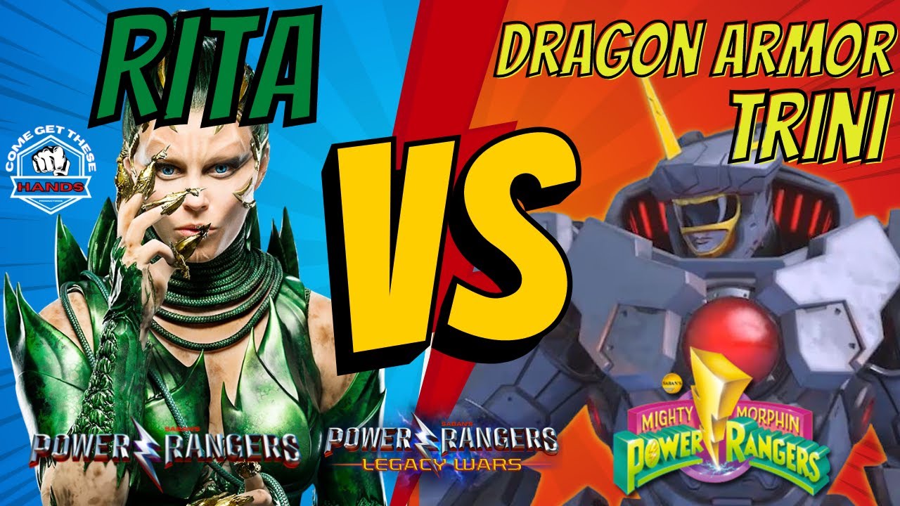 Power Rangers Legacy Wars Rita Repulsa (2017 Movie) Vs Dragon Armor ...