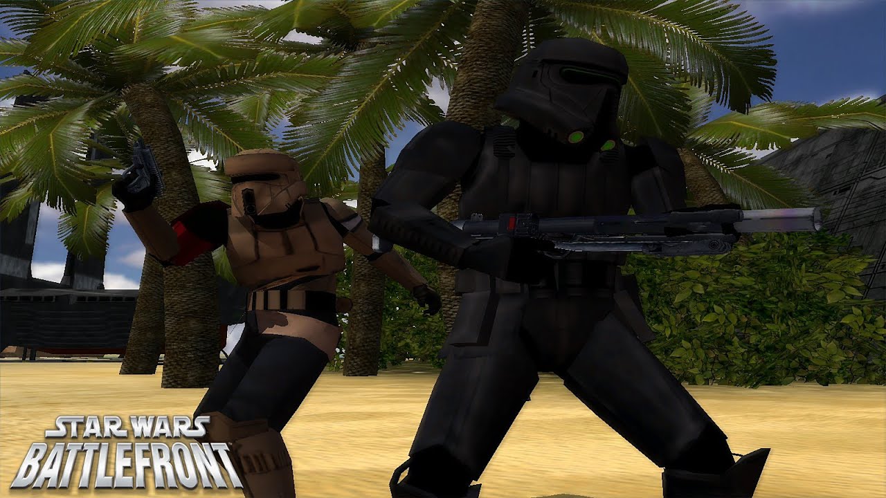 Scarif Beach MAP - Battlefront 1 (2004) MOD - YouTube
