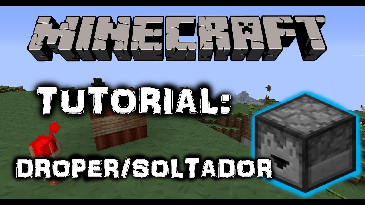 MineCraft 1.7.5 Como usar el Soltador/Droper - YouTube