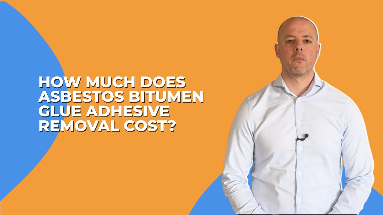How Much Does Asbestos Bitumen Glue Adhesive Removal Cost? - YouTube