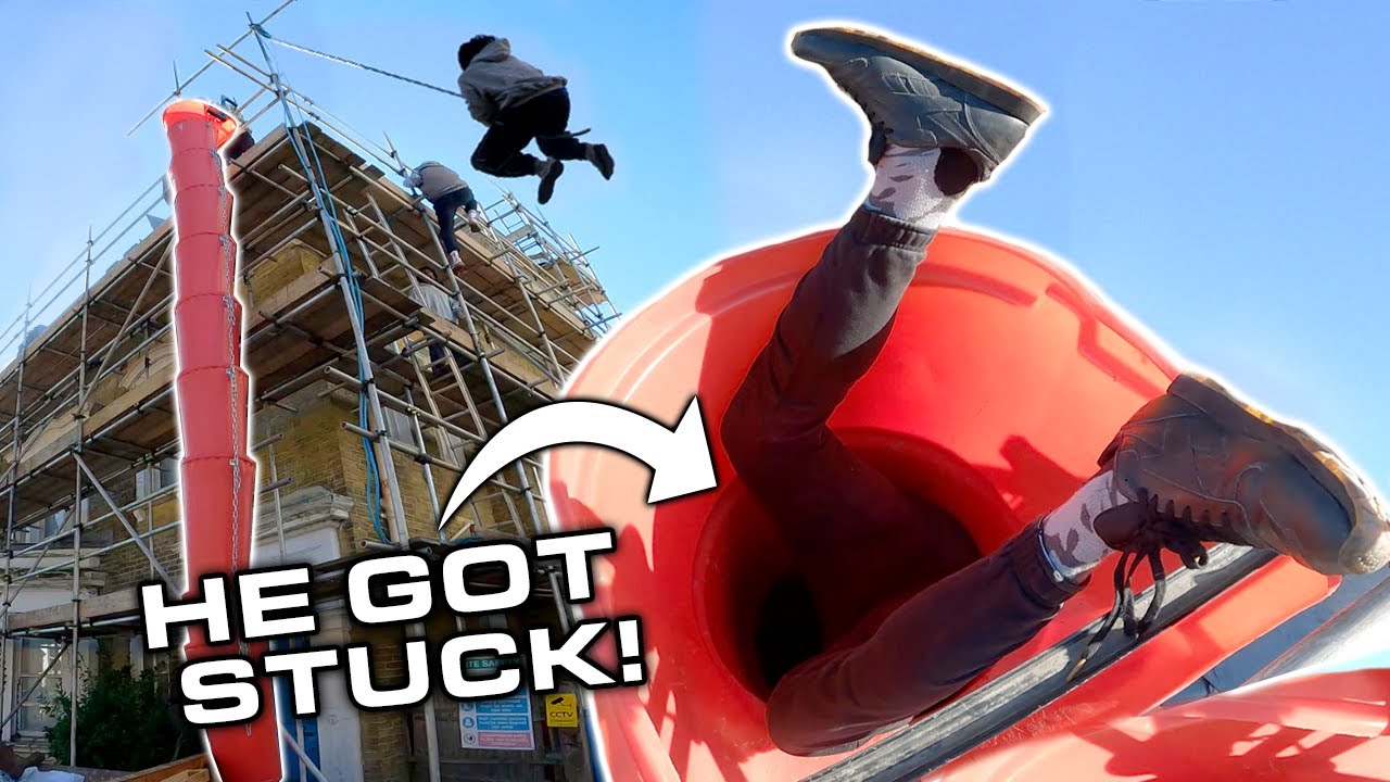 STORROR vs CRAZY vertical SLIDE! 🇬🇧 - YouTube