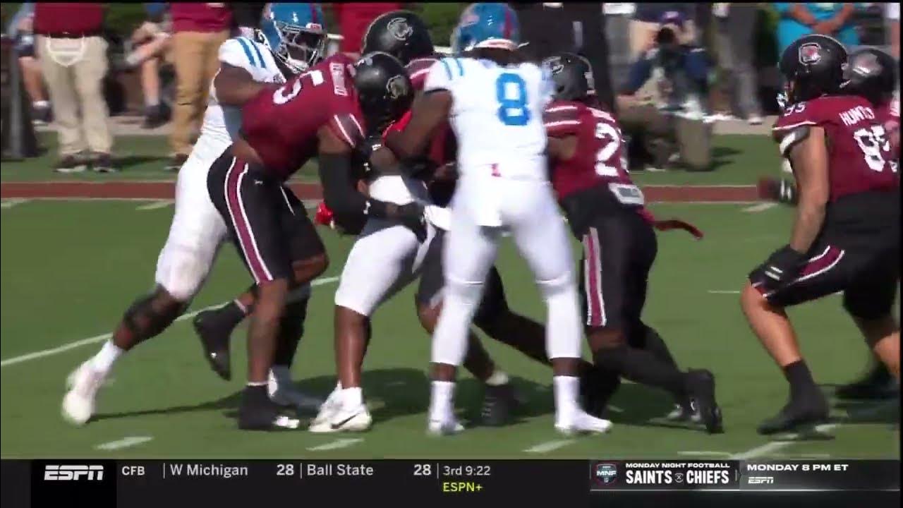 2024 USC vs Ole Miss - Dylan Stewart Tackle for Loss - YouTube