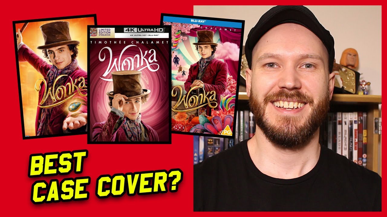 Wonka 4K Amazon Steelbook, DVD, Blu ray - Case Cover Collision - YouTube