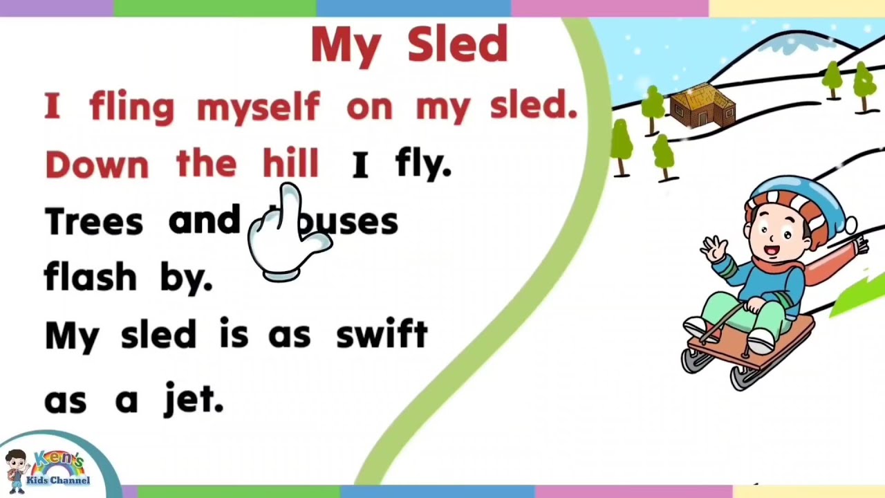 Practice Reading Simple Stories for Kids | English Reading Lesson for ...