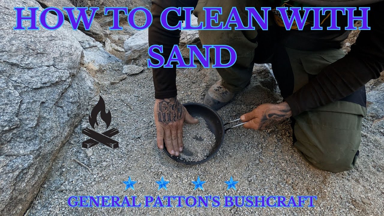 HOW TO CLEAN YOUR DISHES WITH SAND - YouTube