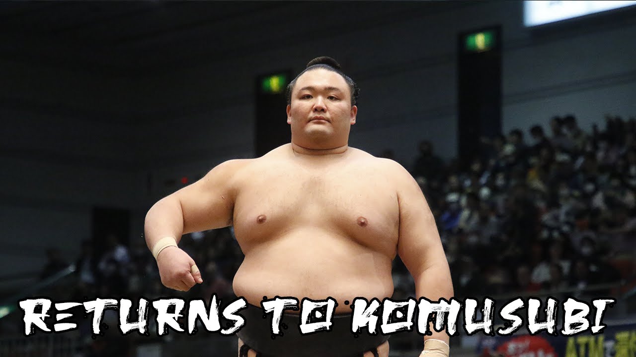 Welcome back to Komusubi, Asanoyama! All 15 days of his Haru 2024 - YouTube