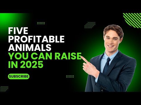five profitable animals you can raise in 2025 - YouTube