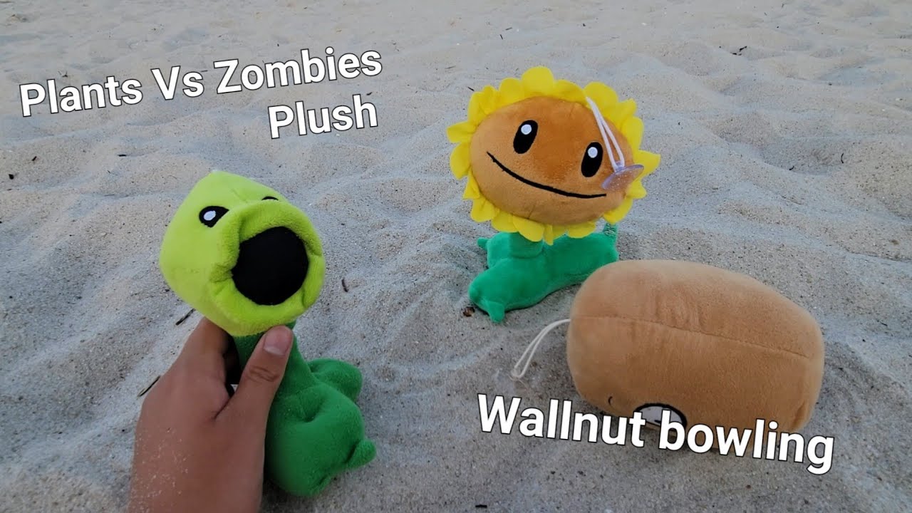 Plants Vs Zombies Plush ep4 Wallnut Bowling - YouTube