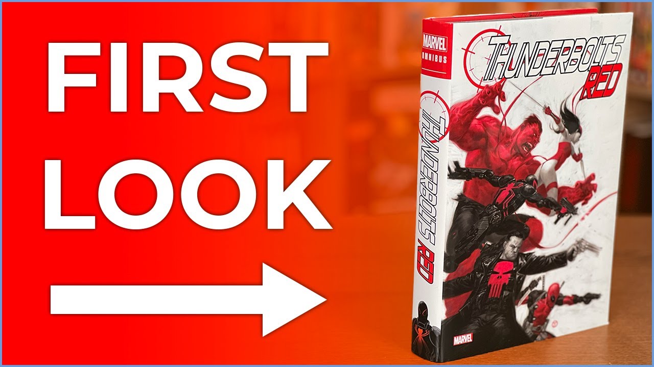Thunderbolts Red Omnibus Overview | Red Hulk | Punisher | Elektra - YouTube