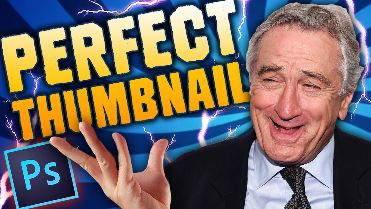 How to Make the Perfect Thumbnail for Your Video (Adobe Photoshop 2020 ...