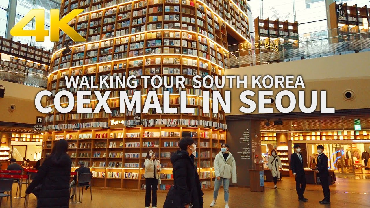 [4K] SEOUL WALK - Starfield COEX Mall Gangnam in Seoul, South Korea 서울 ...