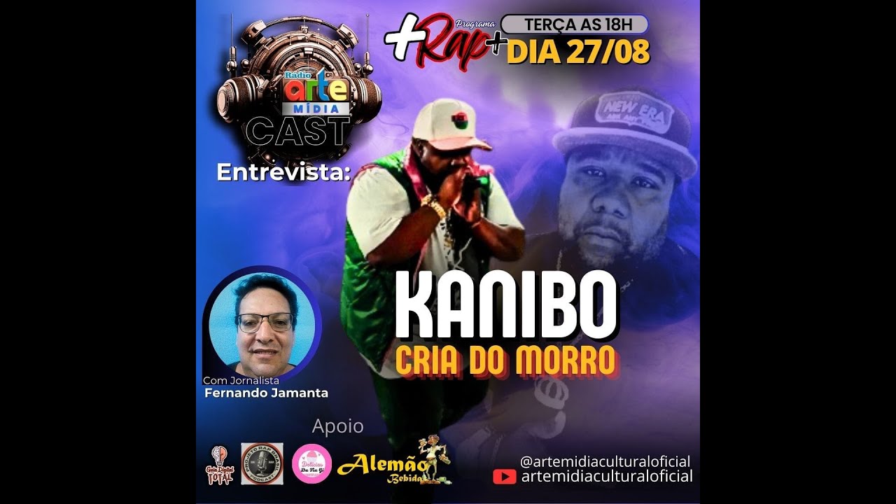 ENTREVISTA COM KANIBOO, CRIA DO MORRO, COM + RAP E JONALISTA LUÍS ...