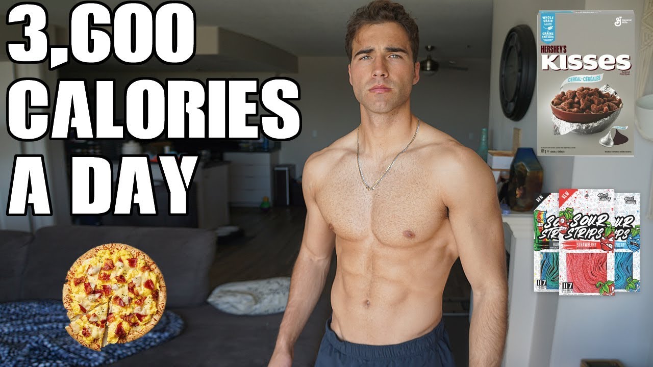 What I Eat in a Day on a 3,600 Calorie Diet! | Full Day of Eating - YouTube