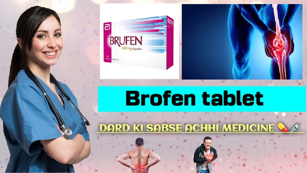 Brofen tablet uses in hindi 🌝🥰 | composition 🤯 | Dose🥸 | side effects🤮 ...
